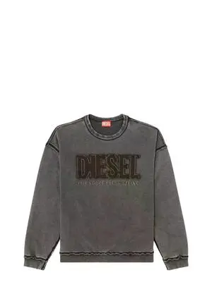 DIESEL® S-boxt-raw-v1 Sweatshirt - Grey