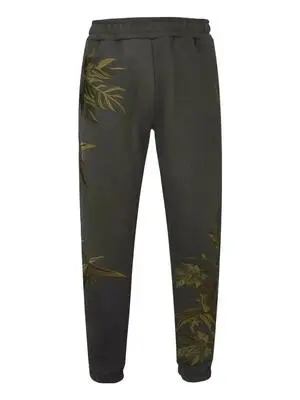 ONLY THE BLIND Verdant Forest Embroidered Sweatpants