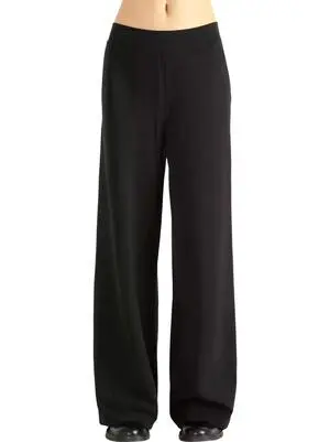 ATELIER Cotton-blend Trousers - Black