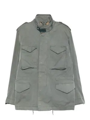 TEN C Flap-pocket Jacket - Green