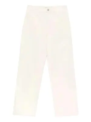 RÓHE Compact Cotton Straight Leg Jeans