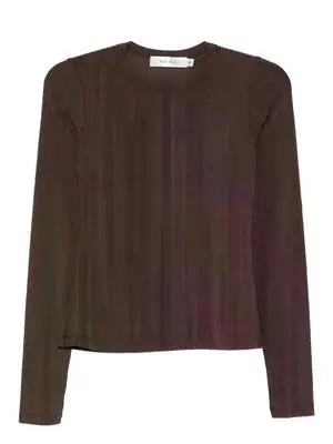 AYA MUSE Crew-neck Sweater - Brown