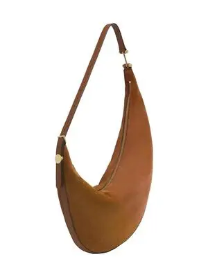 Marni Suede Shoulder Bag - Brown