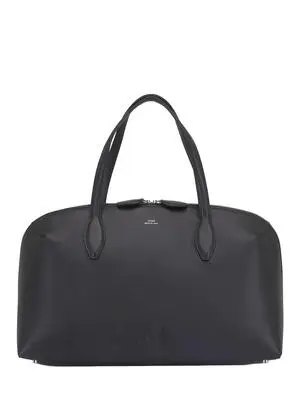TOTEME Top-handle Zip Tote Bag - Black