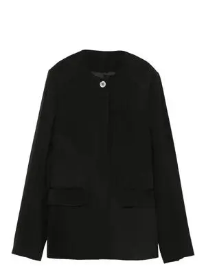 TOTÊME Round-neck Jacket - Black