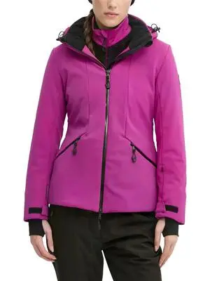 Emporio Armani Logo-patch Ski Jacket - Pink