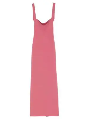 Solace London Square-neck Maxi Dress - Pink
