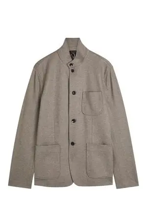 Rag & Bone Prospect Wool-blend Overshirt - Taupe