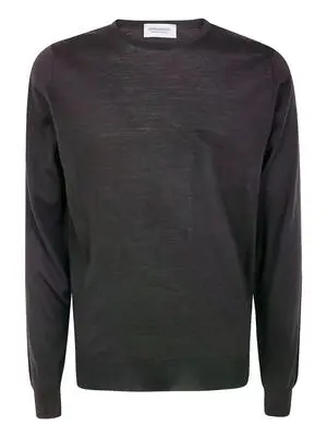 John Smedley Lundy Crew-neck Sweater - Brown