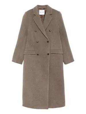 SAMSOE SAMSOE Falcon Long Coat - Brown