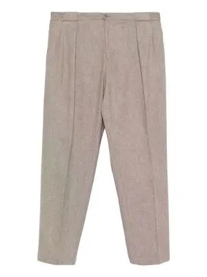 BRIGLIA 1949 Pleated Trousers - Neutrals
