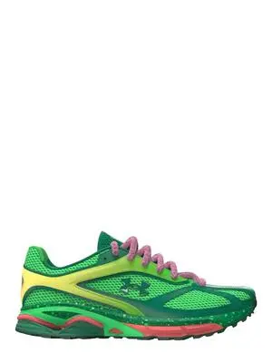 Under Armour Apparition Athletic Sneakers - Green/purple