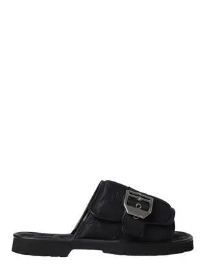 Gucci Gg Slide Sandal - Black