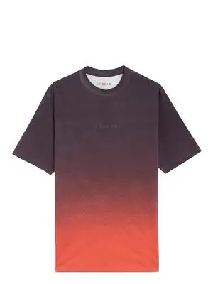 Nike Jordan Gradient Jumpman Skyline Tee Shirt - Off Noir