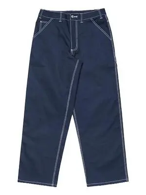 Nike Life Carpenter Denim Straight Cargo Pants - Navy Blue