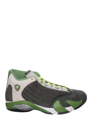 JORDAN 14 Retro Oregon Ducks Pe Sneakers - Deep Pewter/iron Ore