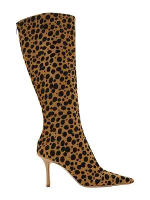 JIMMY CHOO Gloria Cheetah-print Pony Hair Knee Boots - Animal