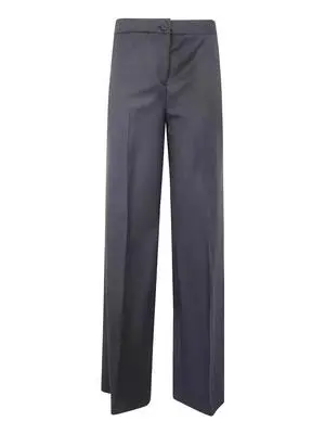 BLUGIRL Button Trousers - Black