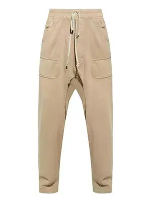 Rick Owens Pocket Drawstring Track Pants - Neutrals