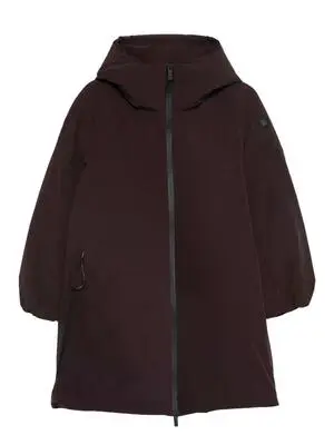 RRD Zip-up Hooded Coat - Red
