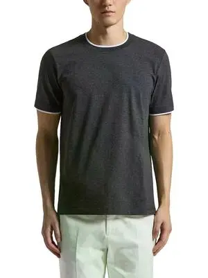 Peserico Ringer T-shirt - Grey