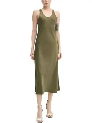 Day Birger Et Mikkelsen U-neck Midi Dress - Green