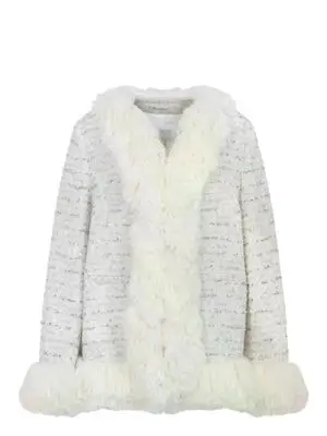 Giambattista Valli Fur-trimmed Coat - White