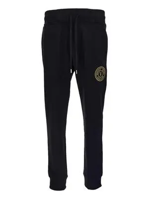 Versace Logo-detail Track Pants - Black