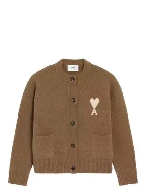 Ami De Coeur Cardigan - Brown