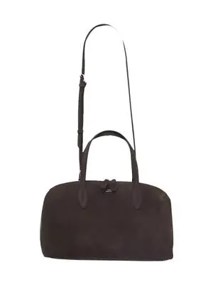 TOTEME Medium Day Suede Tote Bag - Brown