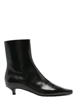 TOTÊME Pointed-toe Ankle Boots - Black