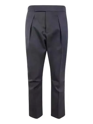 SAPIO Button Gabardine Trousers