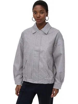 Lioness Kenny Bomber Jacket - Cream Check