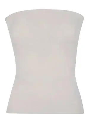 ENTIRE STUDIOS Ribbed Knit Strapless Top