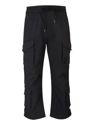 ONLY THE BLIND Utility Cargo Trousers - Black