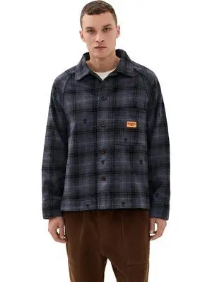 SERVICE WORKS Thistle Plaid Foh Jacket - Black