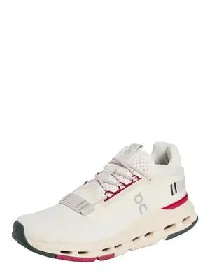 On Cloudnova 2 Sneakers Ivory/grenadine