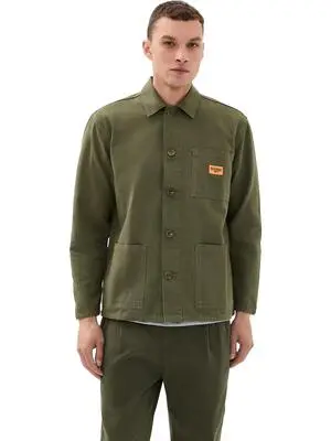 SERVICE WORKS Canvas Chore Shirt - Olive