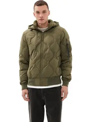 Alpha Industries Lightweight Down Jacket - Og-107 Green
