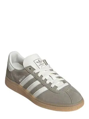 Adidas Originals By Alexander Wang München Suede Sneakers - Grey
