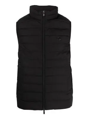 Emporio Armani Nylon Down Vest - Black