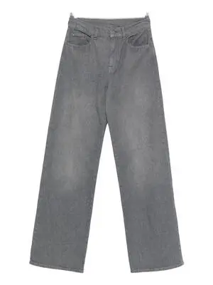 Emporio Armani Medium Waist Denim Jeans - Grey