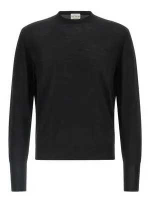 MA'RY'YA Extrafine Mesh Sweater - Black
