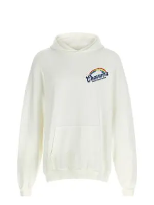 WILLY CHAVARRIA Clean & Fresh Willy Hooligan' Hoodie - White