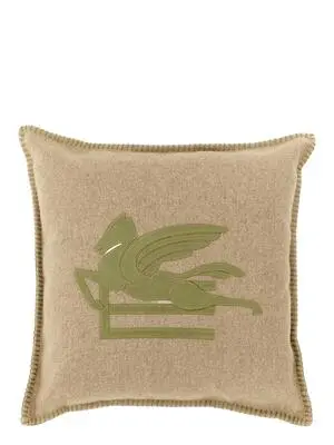 Etro Pegaso Cushion - Beige
