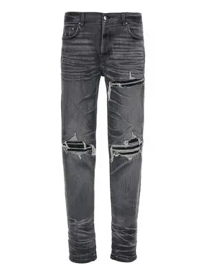 Amiri Suede Mx1 Denim Jeans - Gray