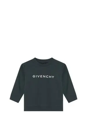 Givenchy Logo Cotton-blend Sweatshirt - Green