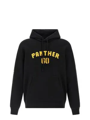 Valentino Garavani Brushed Cotton Hoodie With Embroidery - Black