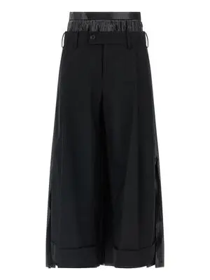 Junya Watanabe Double Layer Trousers - Black