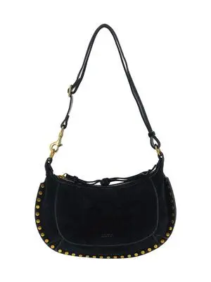Isabel Marant Oskan Moon Shoulder Bag - Black